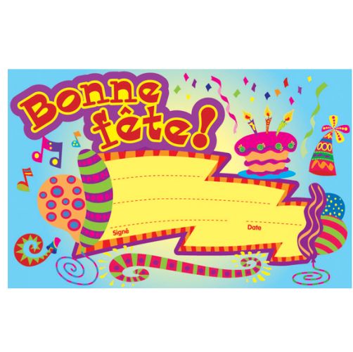 Bonne Fête Certificates - 25 pc – Educational Toy Outlet
