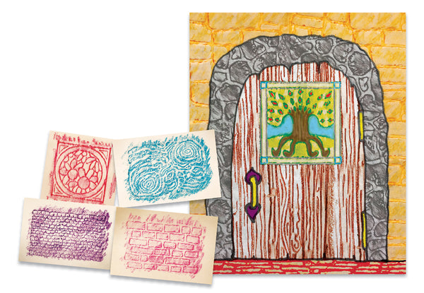 Building Textures Rubbing Plates 10/pkg – Educational Toy Outlet