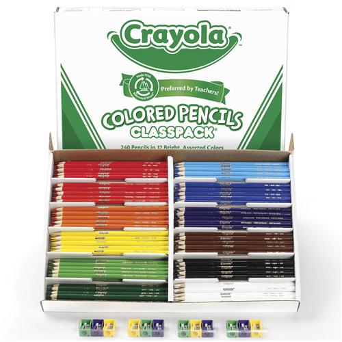 Classpack Colored Pencils - 240 pc 12 Colors – Educational Toy Outlet