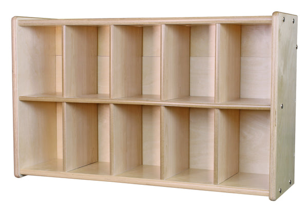 Diaper Shelf - 10 Cubbys – Educational Toy Outlet