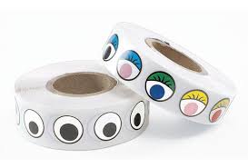 Wiggly Sticker Eyes Black and White - 500 pc 12mm – Educational Toy Outlet